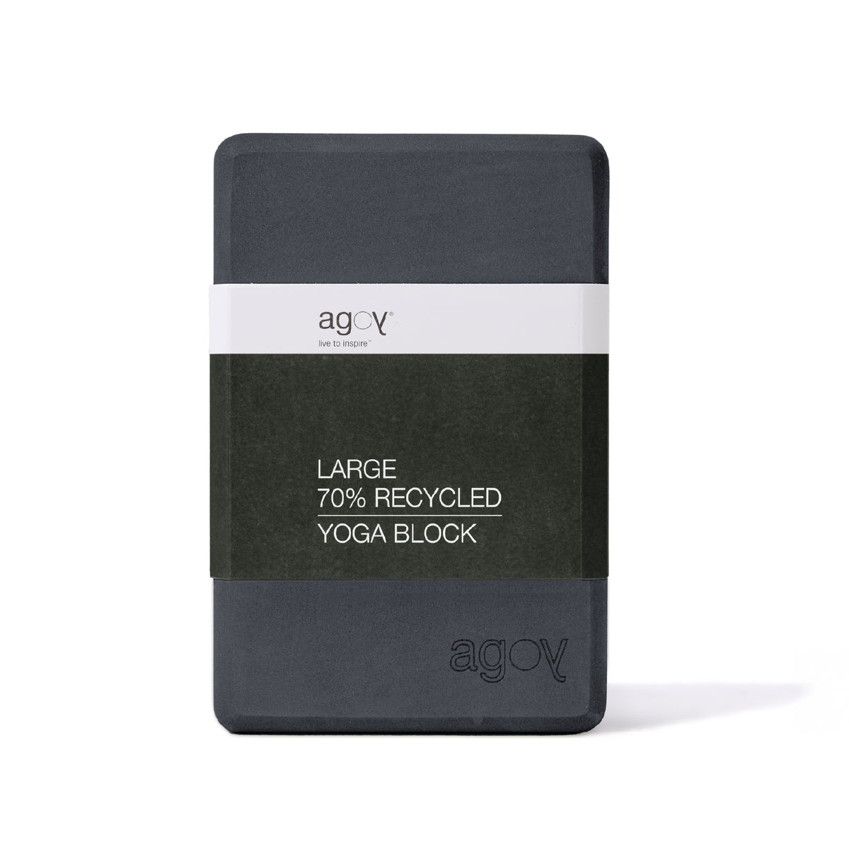 LARGE RECYCLED YOGA BLOCK | agoy JAPAN