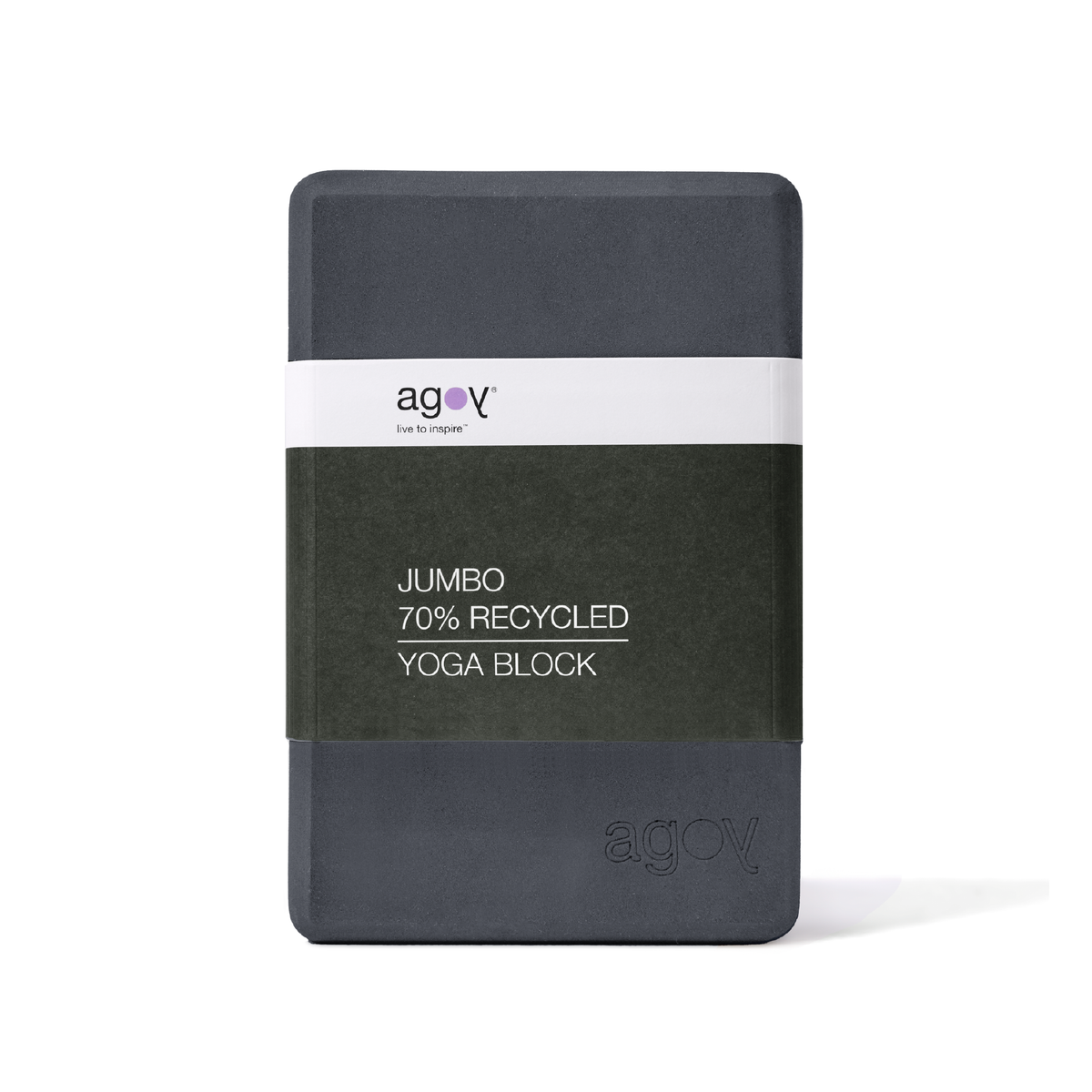 JUMBO RECYCLED YOGA BLOCK | agoy JAPAN
